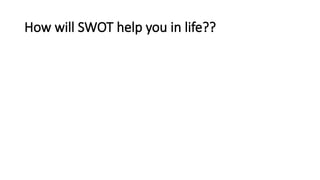 SWOT Analysis Johari Window.pptx - Self awareness | PPTX
