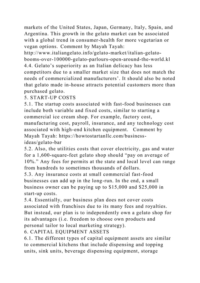 SWOT Analysis Most of the people have a high taste for ice cream.docx