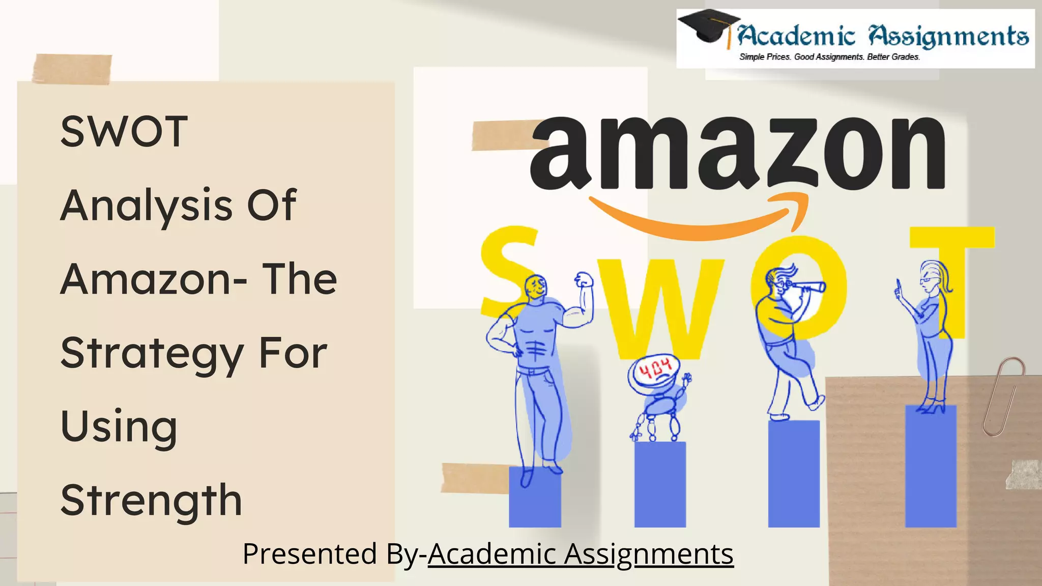 Swot analysis of amazon the strategy for using strength | PPT