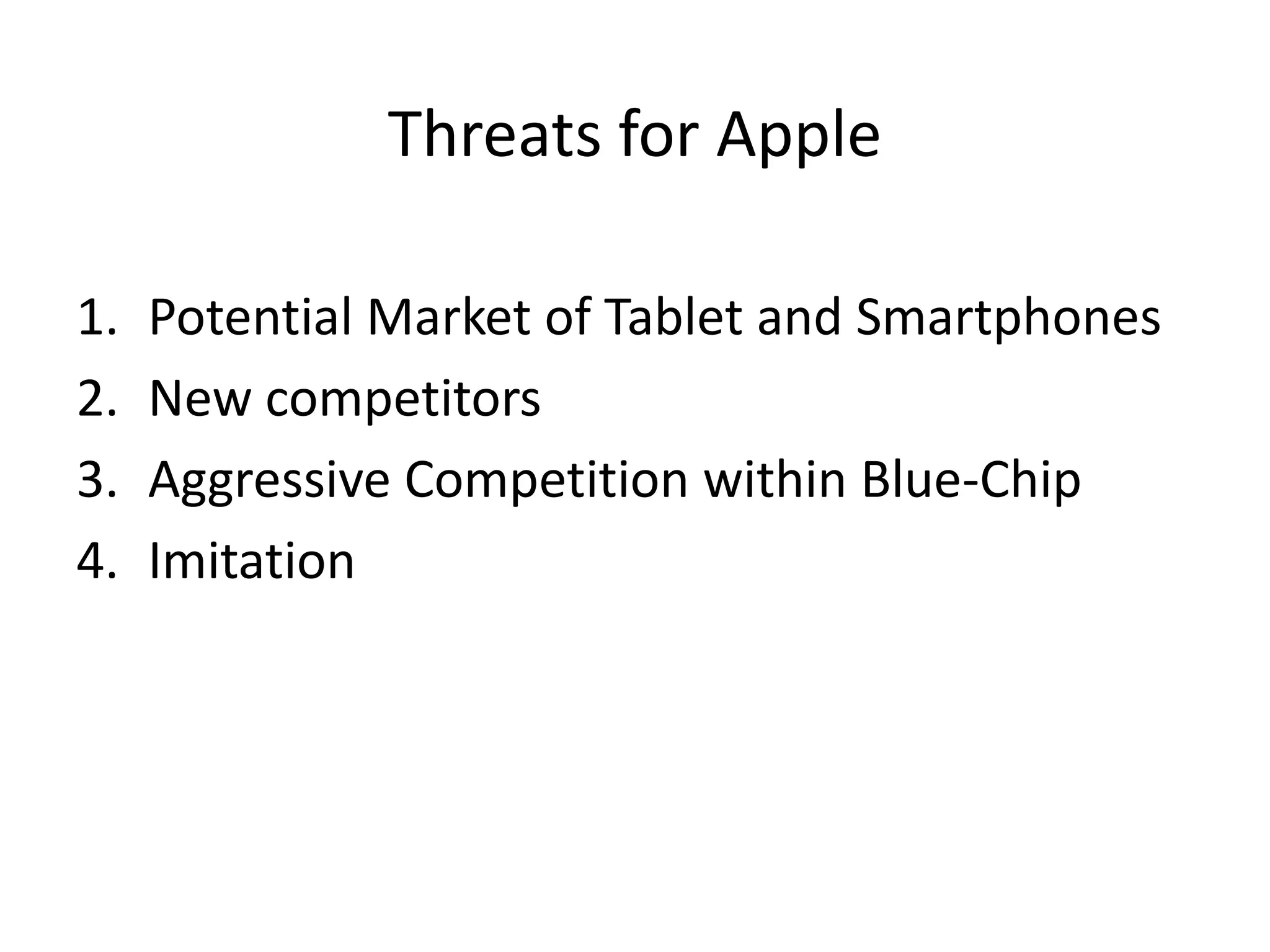 Swot Analysis of Apple 2017 | PPTX