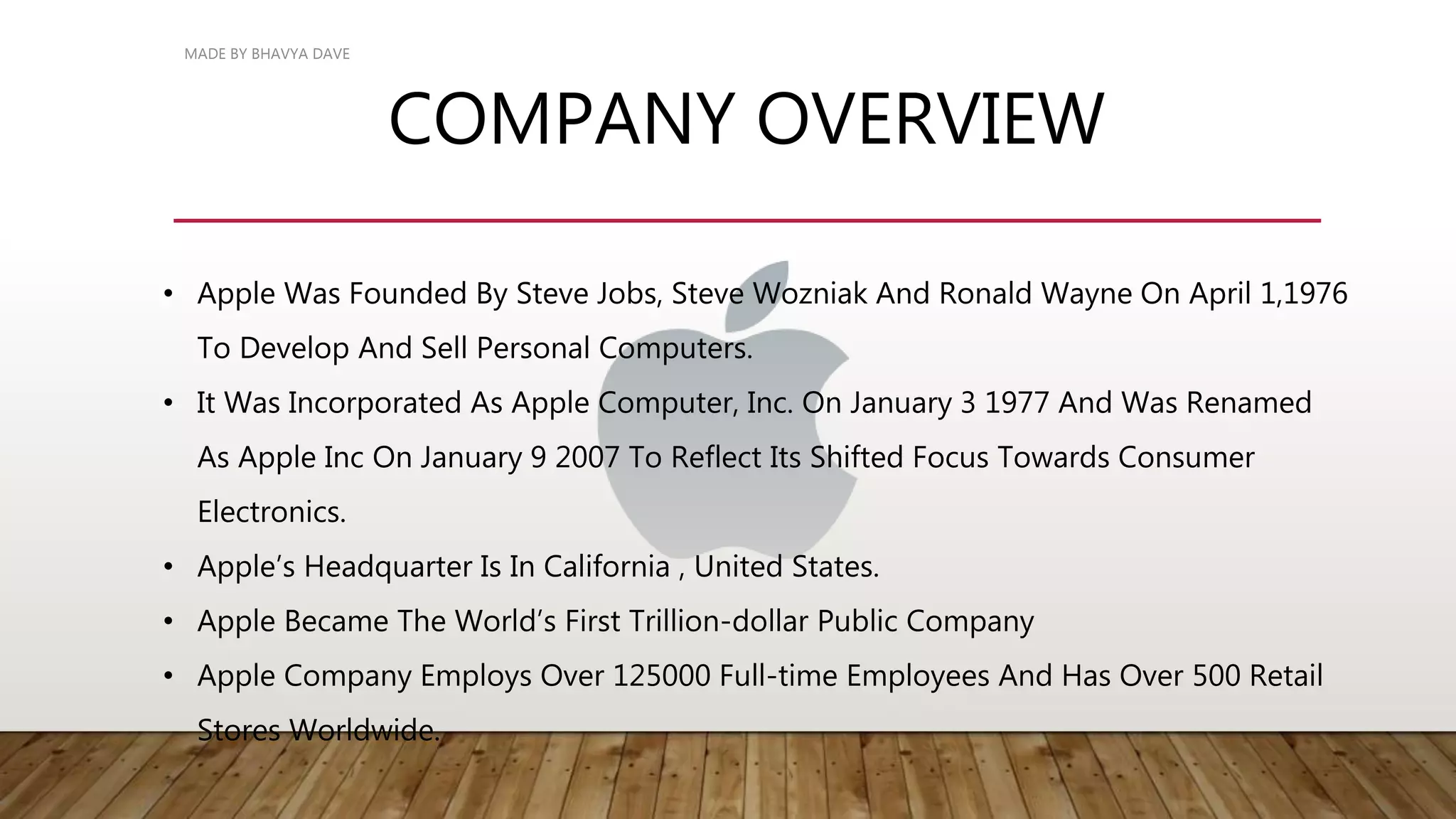 Swot analysis of apple | PPTX | Tablets and E-readers | Consumer ...