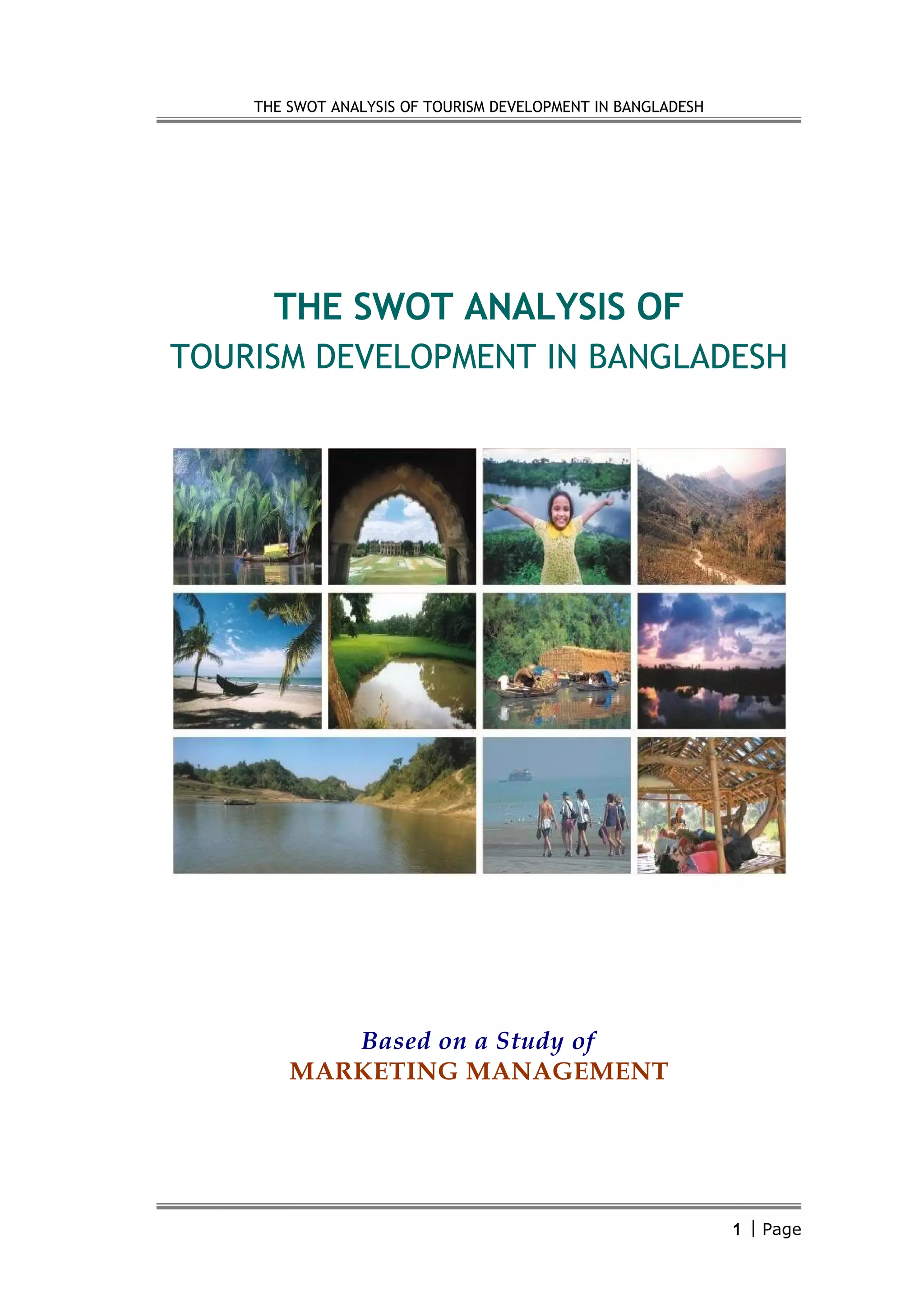 Swot Analysis of Bangladesh Tourism | DOC | Travel Locations | Travel