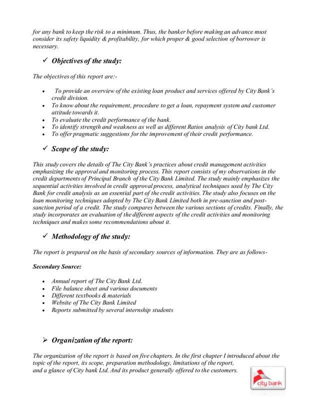 SWOT Analysis of City Bank | PDF
