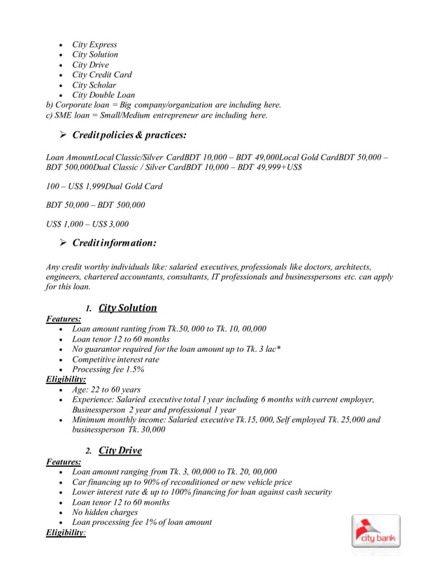 SWOT Analysis of City Bank | PDF