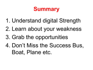 SWOT Analysis of Digital Marketing Management | PPT