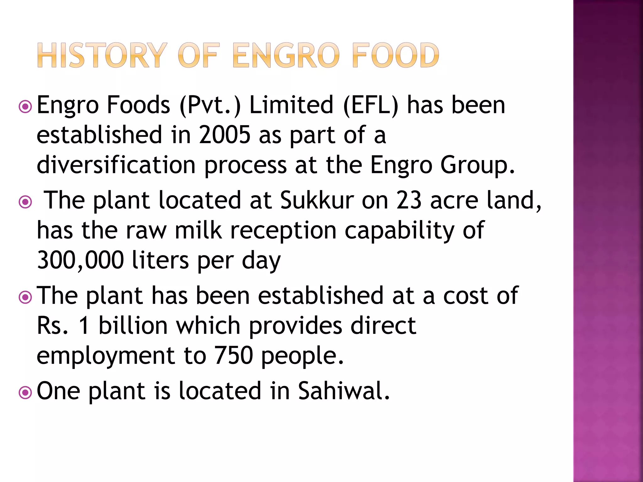 Swot analysis of engro foods, created by Aabaed ul rehman,M.com.UAF