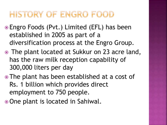 Swot analysis of engro foods, created by Aabaed ul rehman,M.com.UAF