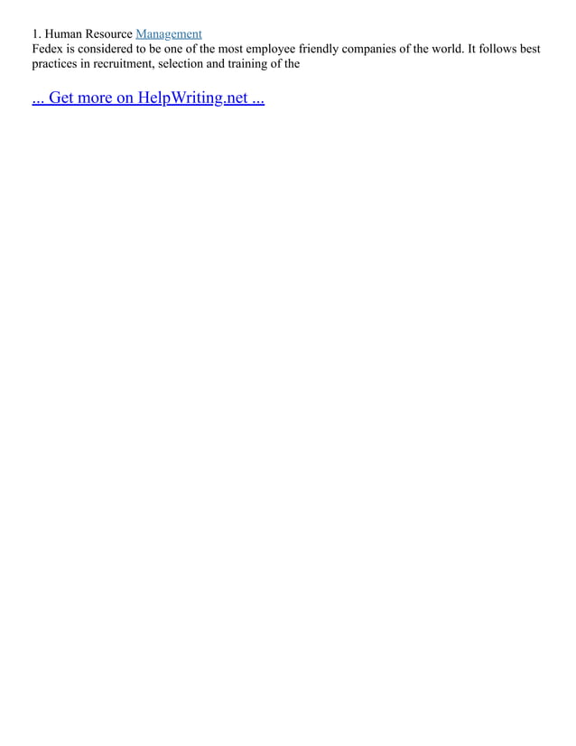 Swot Analysis Of Fedex | PDF | Logistics and Transportation Industry ...