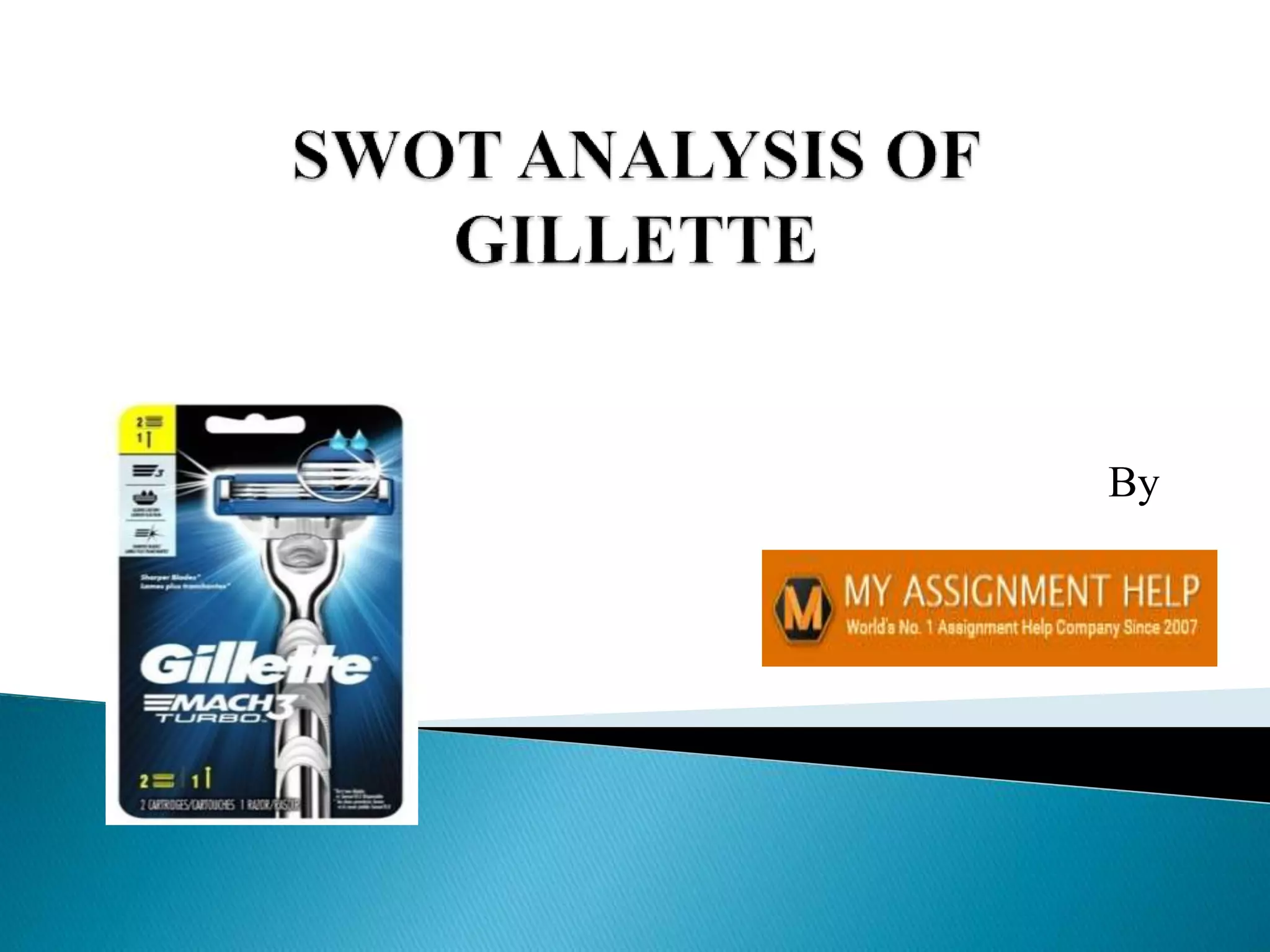 SWOT Analysis of Gillette- PPT | PPTX