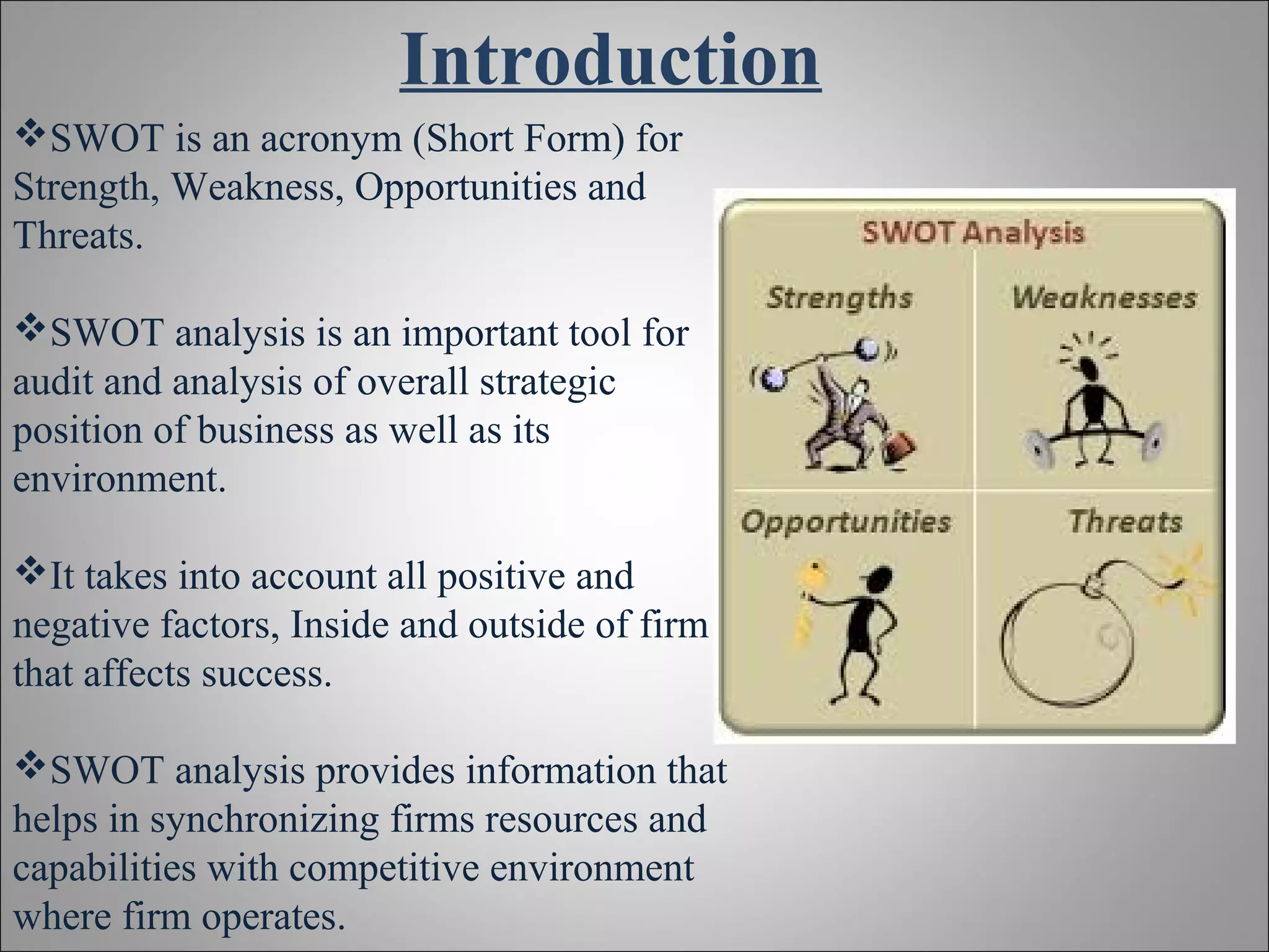 SWOT analysis of indian economy | PPT