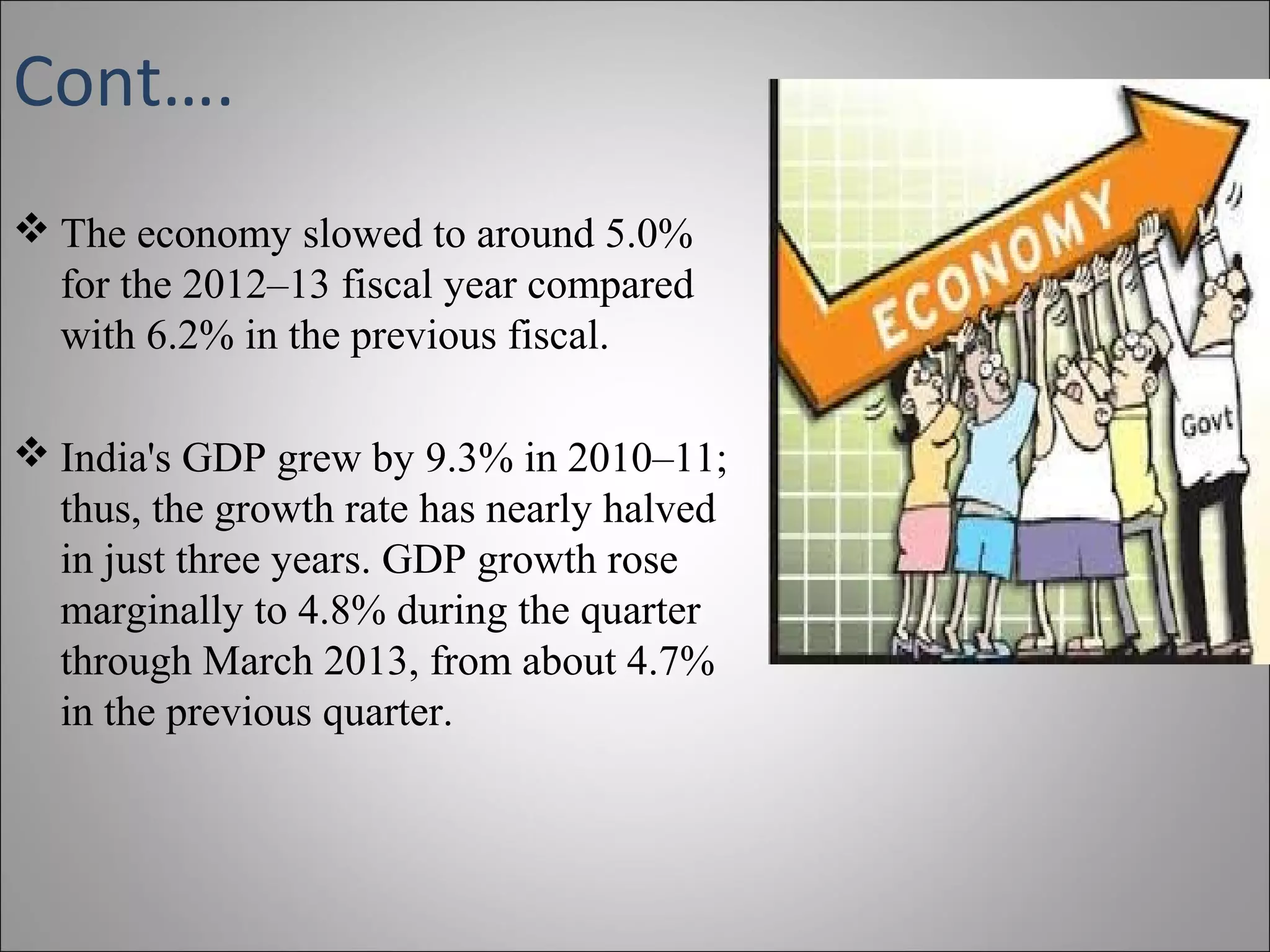 SWOT analysis of indian economy | PPT