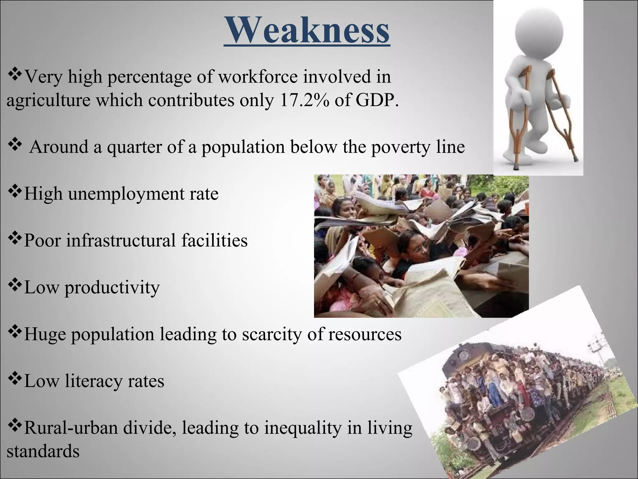 SWOT analysis of indian economy | PPT