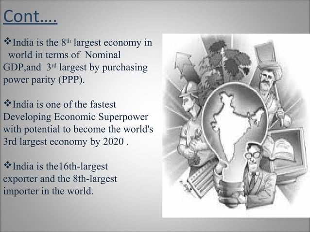 SWOT analysis of indian economy | PPT
