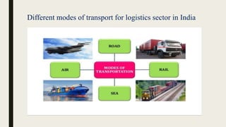 Swot analysis of logistics sector in india | PPTX