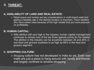 Swot analysis of retail industry | PPTX