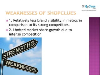 Swot analysis of shopclues | PPTX