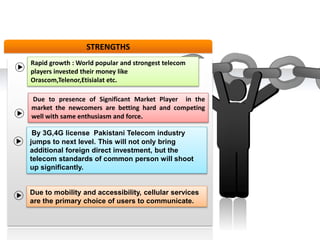 Swot analysis of telecom industry | PPTX