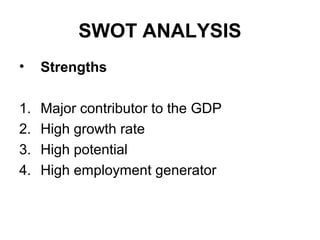 SWOT Analysis of FDI in retail sector of India | PPT