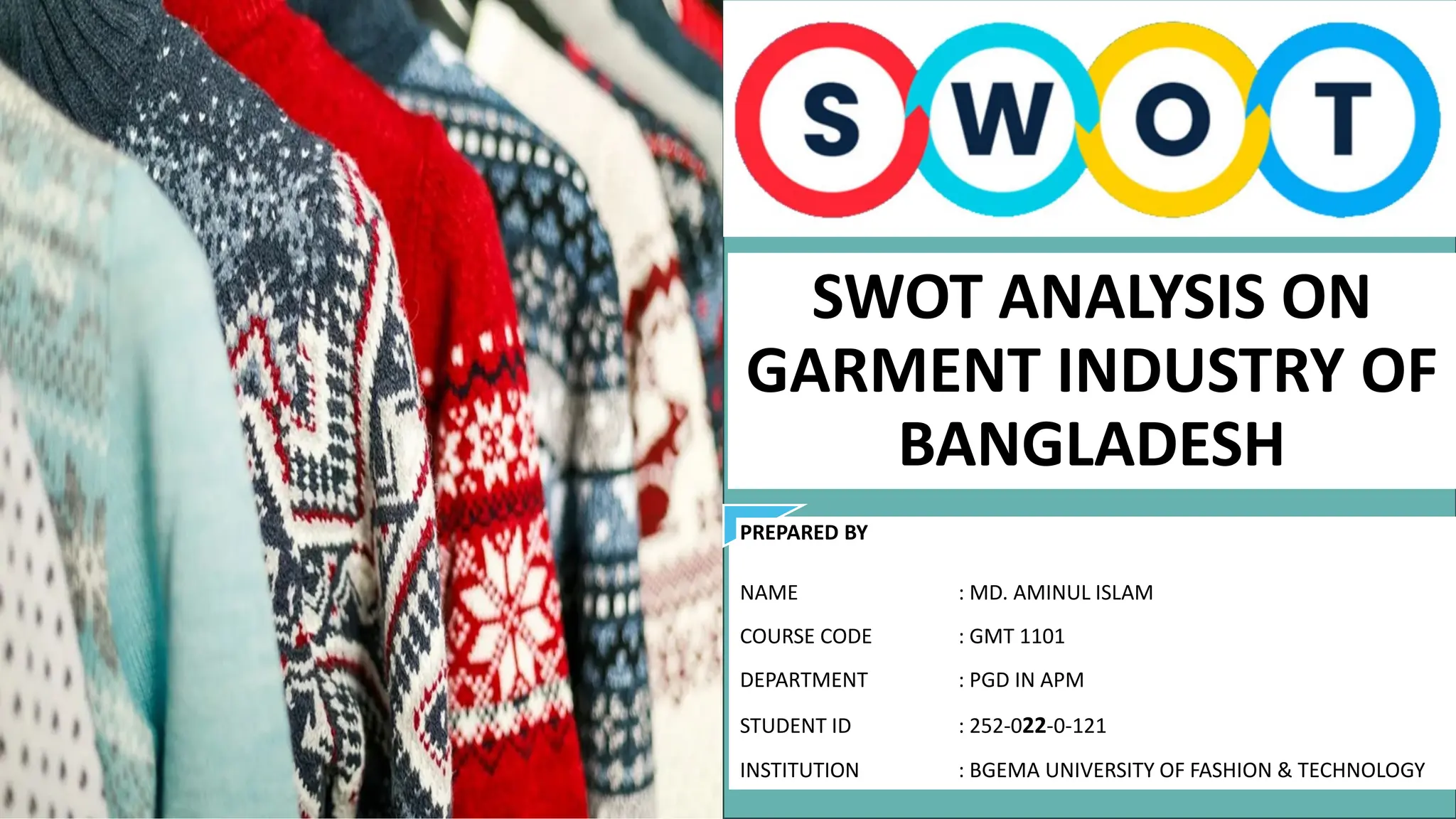 SWOT analysis on garment industry of Bangladesh | PDF