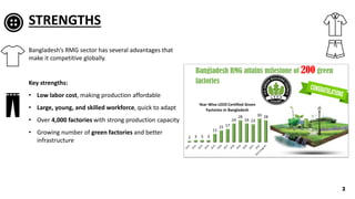 SWOT analysis on garment industry of Bangladesh | PDF