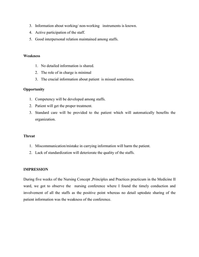 SWOT ANALYSIS ON NURSING CONFERENCE.pdf