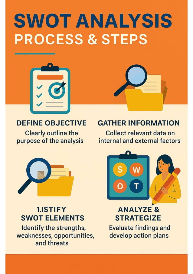 SWOT Analysis Overview Infographic.pdf BY CA SUVIDHA CHAPLOT | PDF