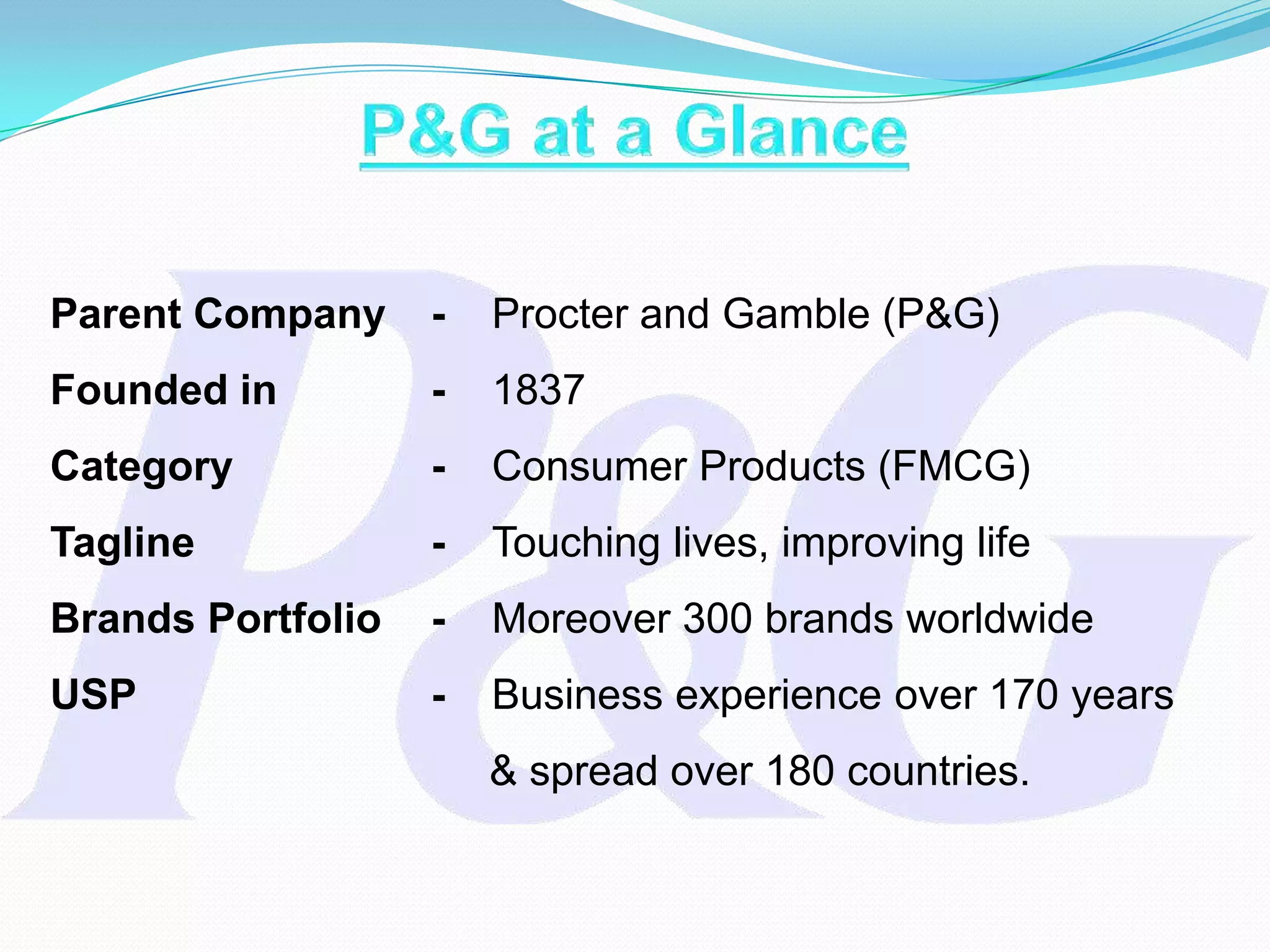 Swot analysis p&g | PPT