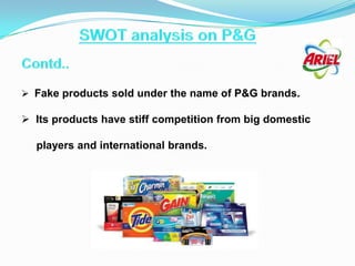 Swot analysis p&g | PPTX