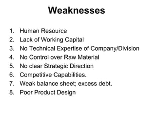 Swot analysis report_on_tata motors | PPT