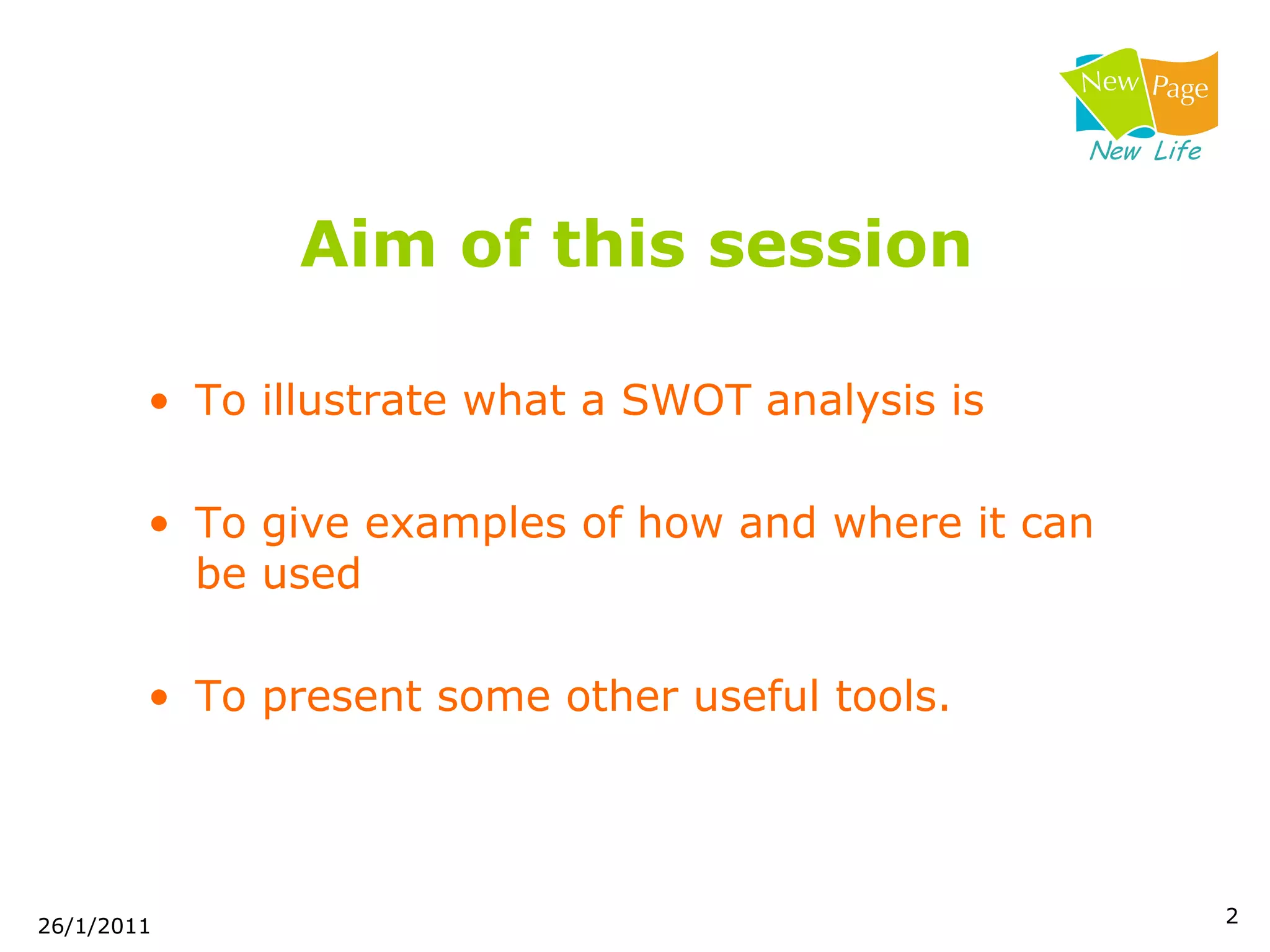 Swot Analysis Seminar | PPT