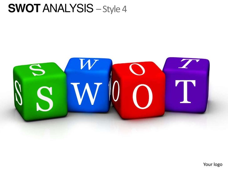 Swot analysis style 4 powerpoint presentation templates