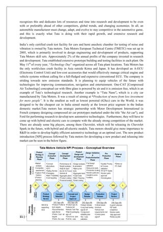 SWOT analysis of TATA motors | PDF