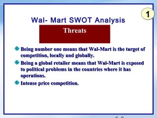 Swotanalysiswalmart | PPT