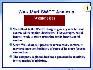 Swotanalysiswalmart | PPT