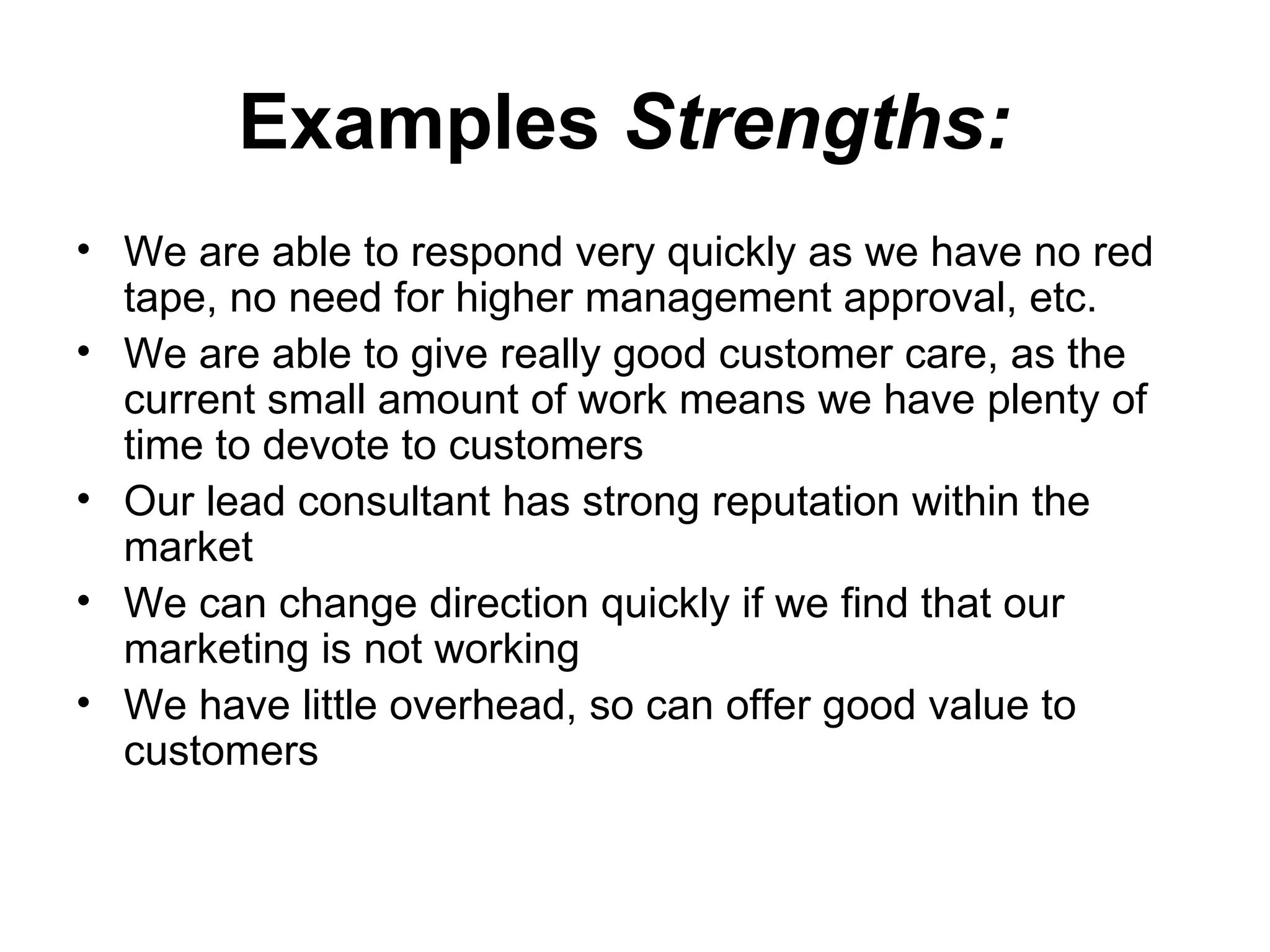 Swot And Pest Handout | PPT