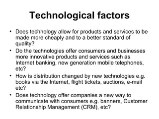 Swot And Pest Handout | PPT
