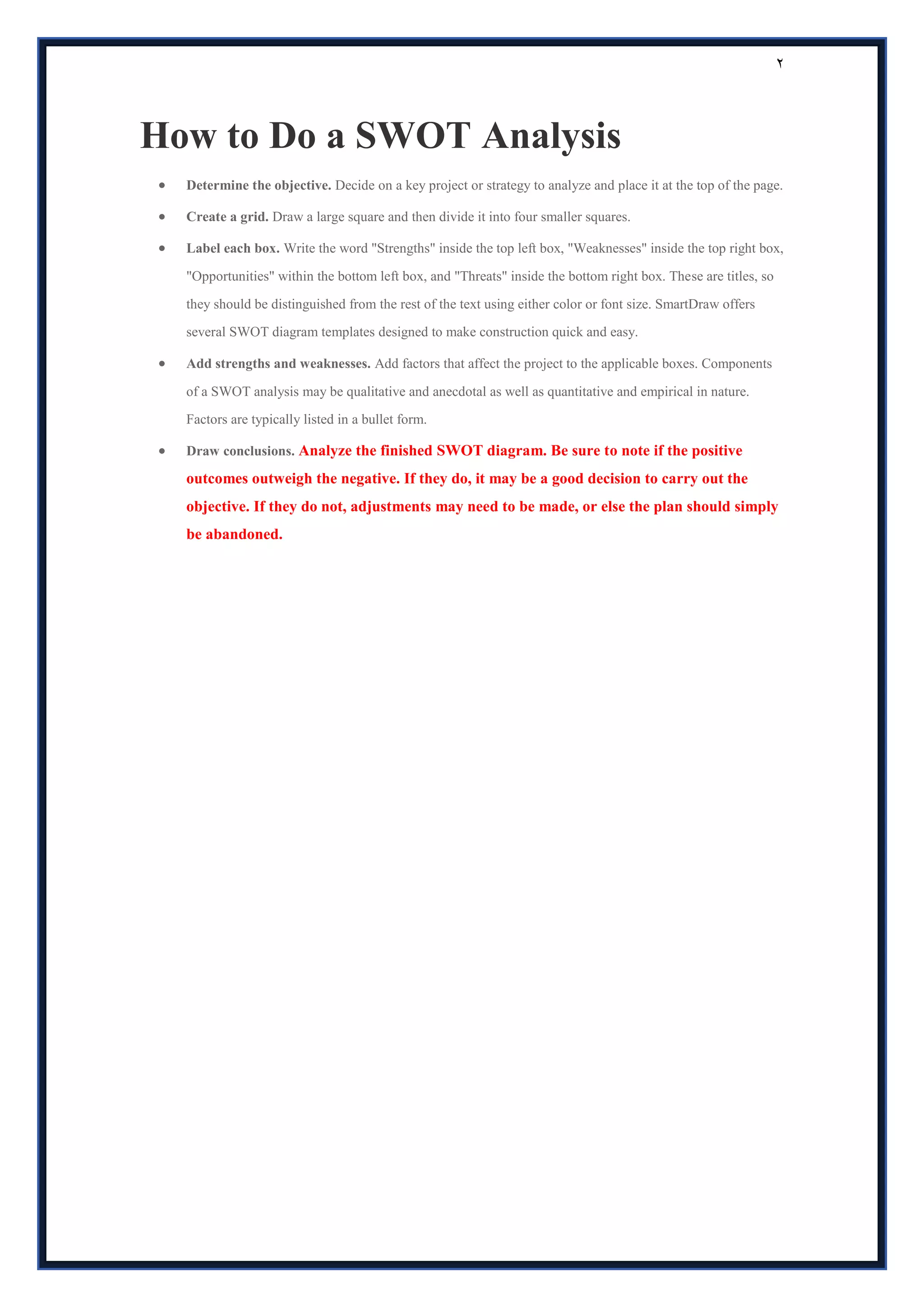 Swot and pestle analysis | PDF