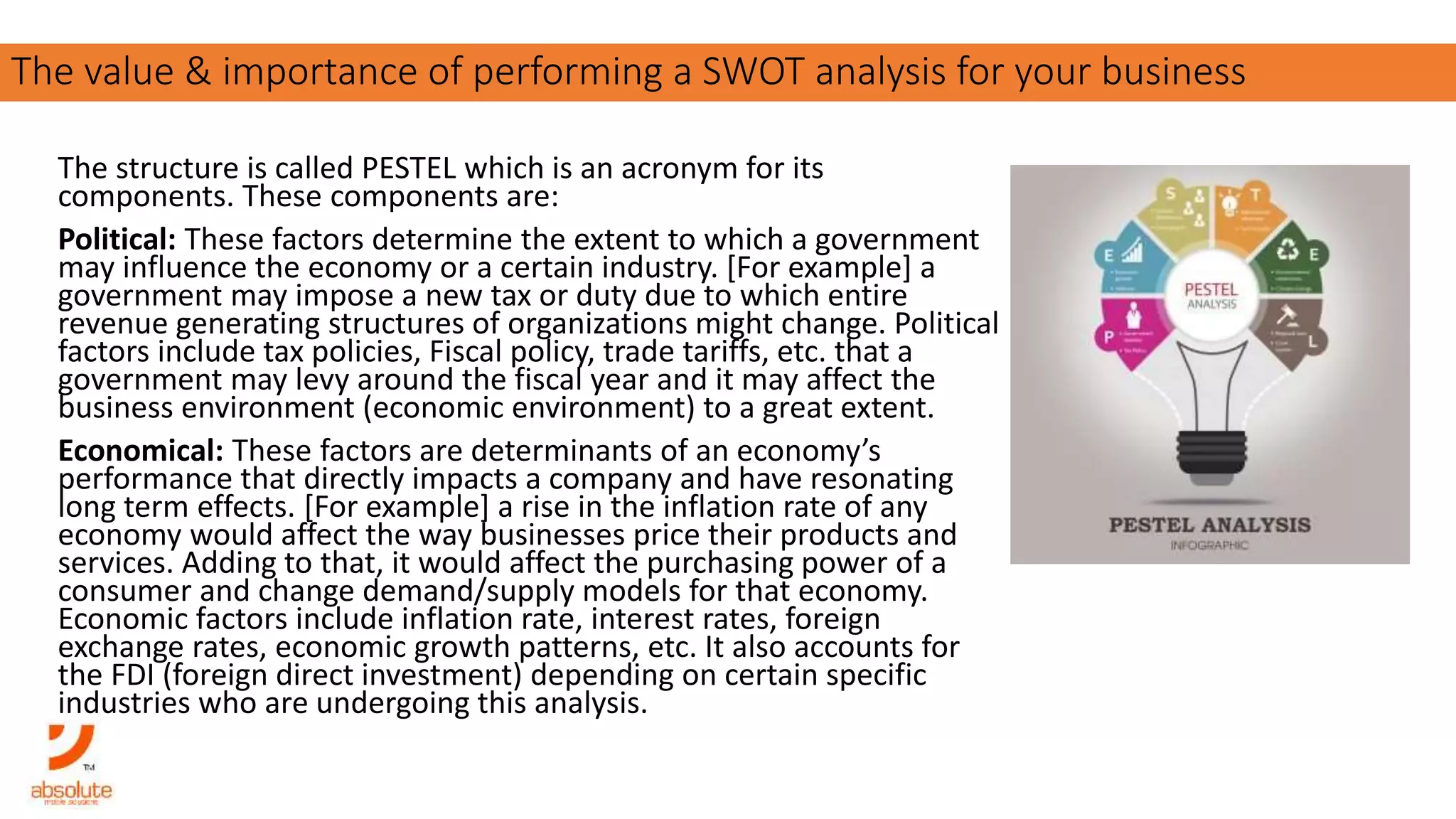 The value and importance of performing a SWOT analysis for your ...