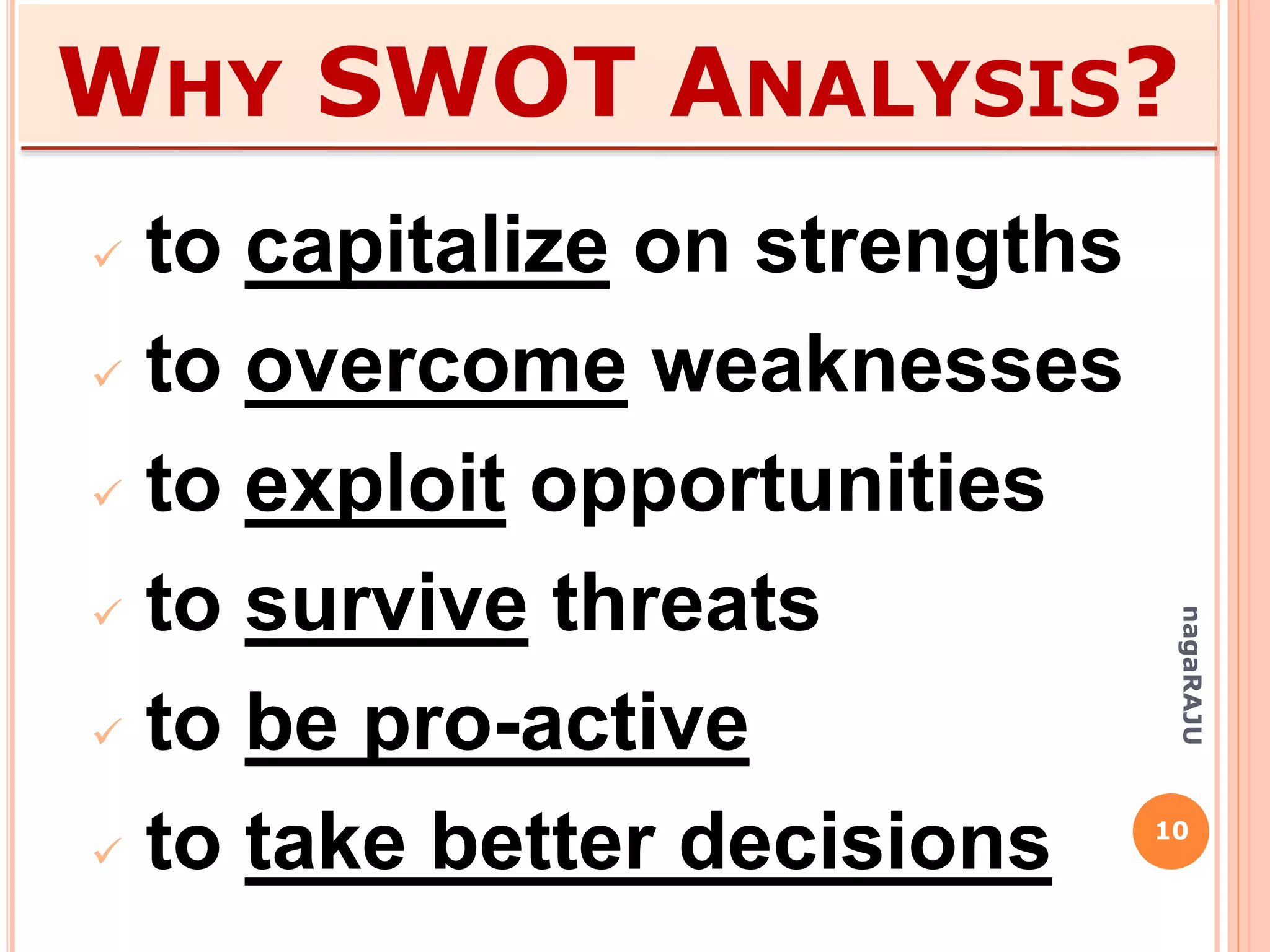 Swot for Lions | PPT