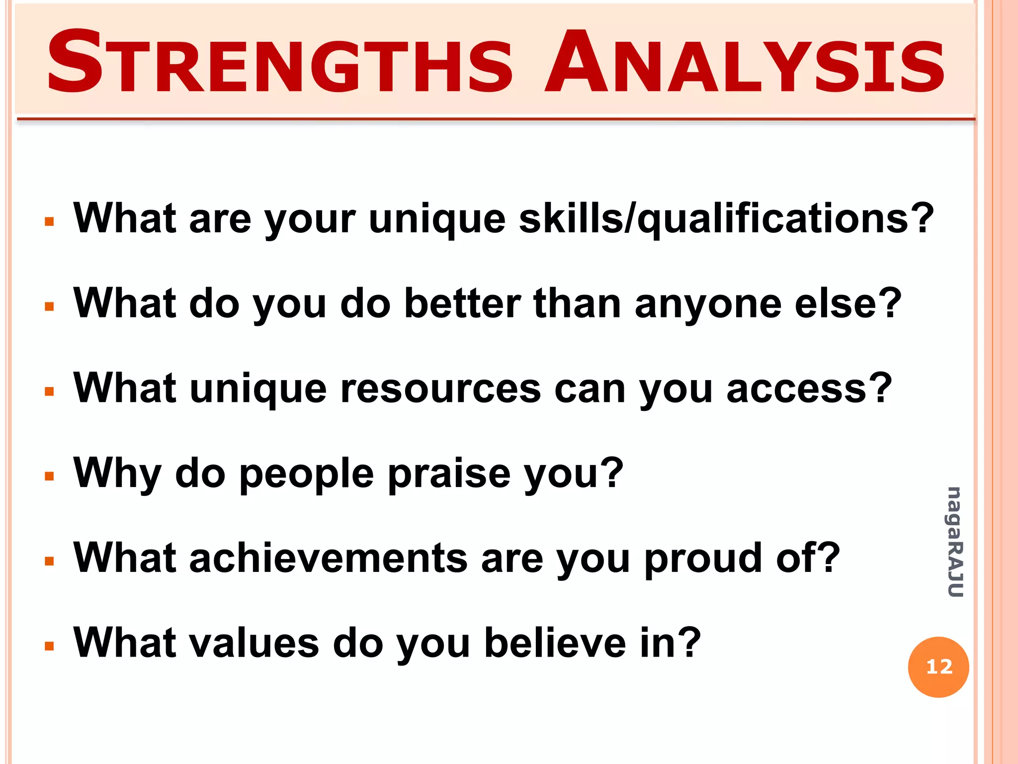 Swot for Lions | PPT