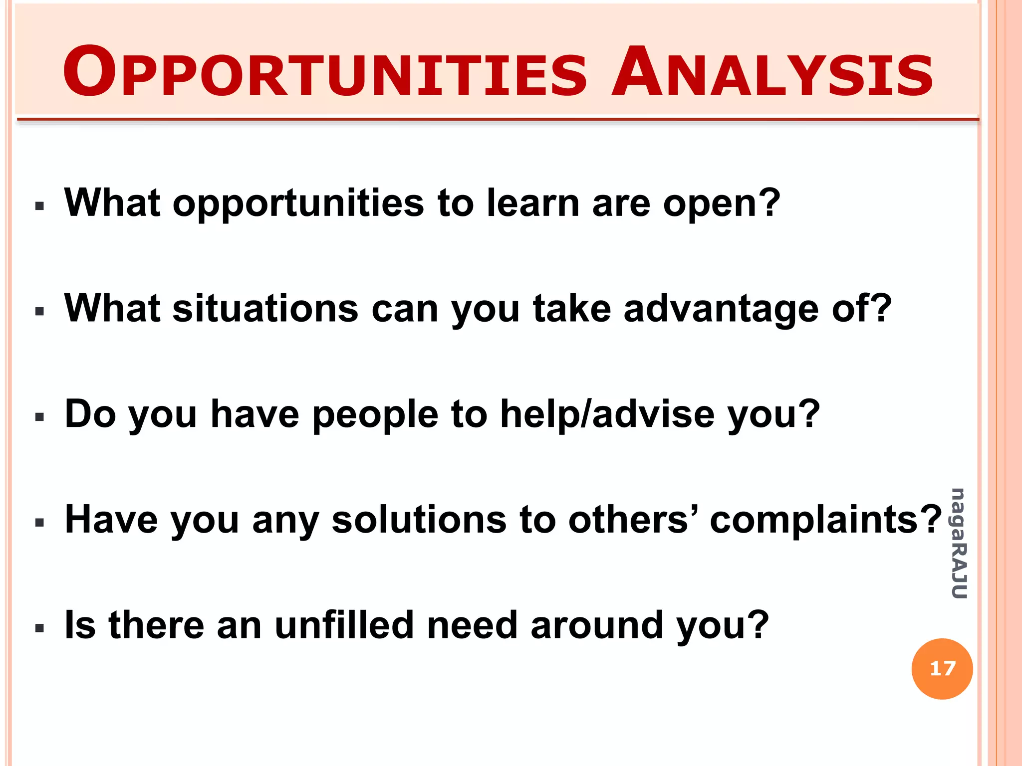 Swot for Lions | PPT