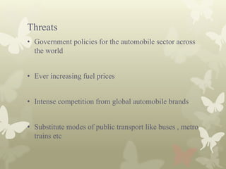 Swot honda cars by ankur | PPT