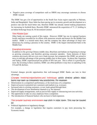 Swot hsb4c | PDF
