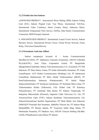 Swot indosat | DOCX