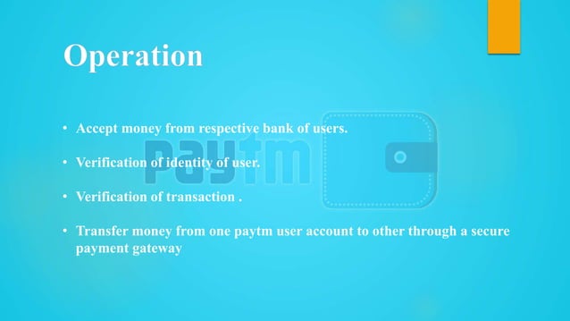 Swot analysis of Paytm | PPTX