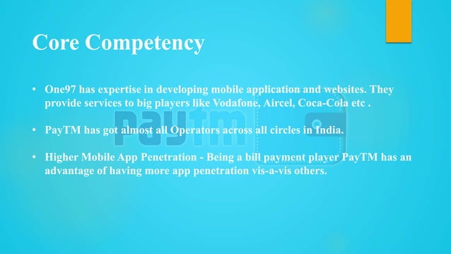 Swot analysis of Paytm | PPTX