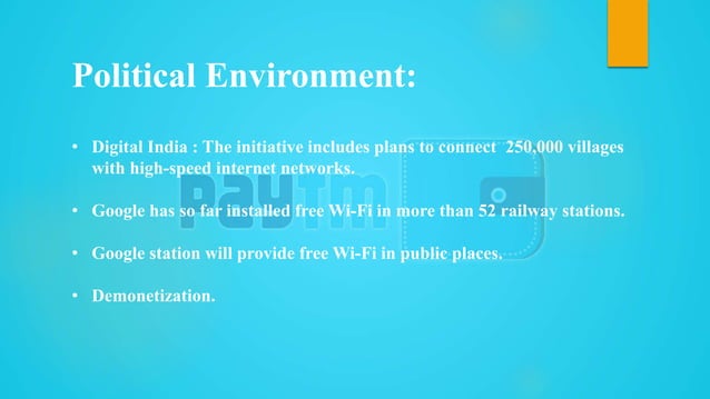 Swot analysis of Paytm | PPTX