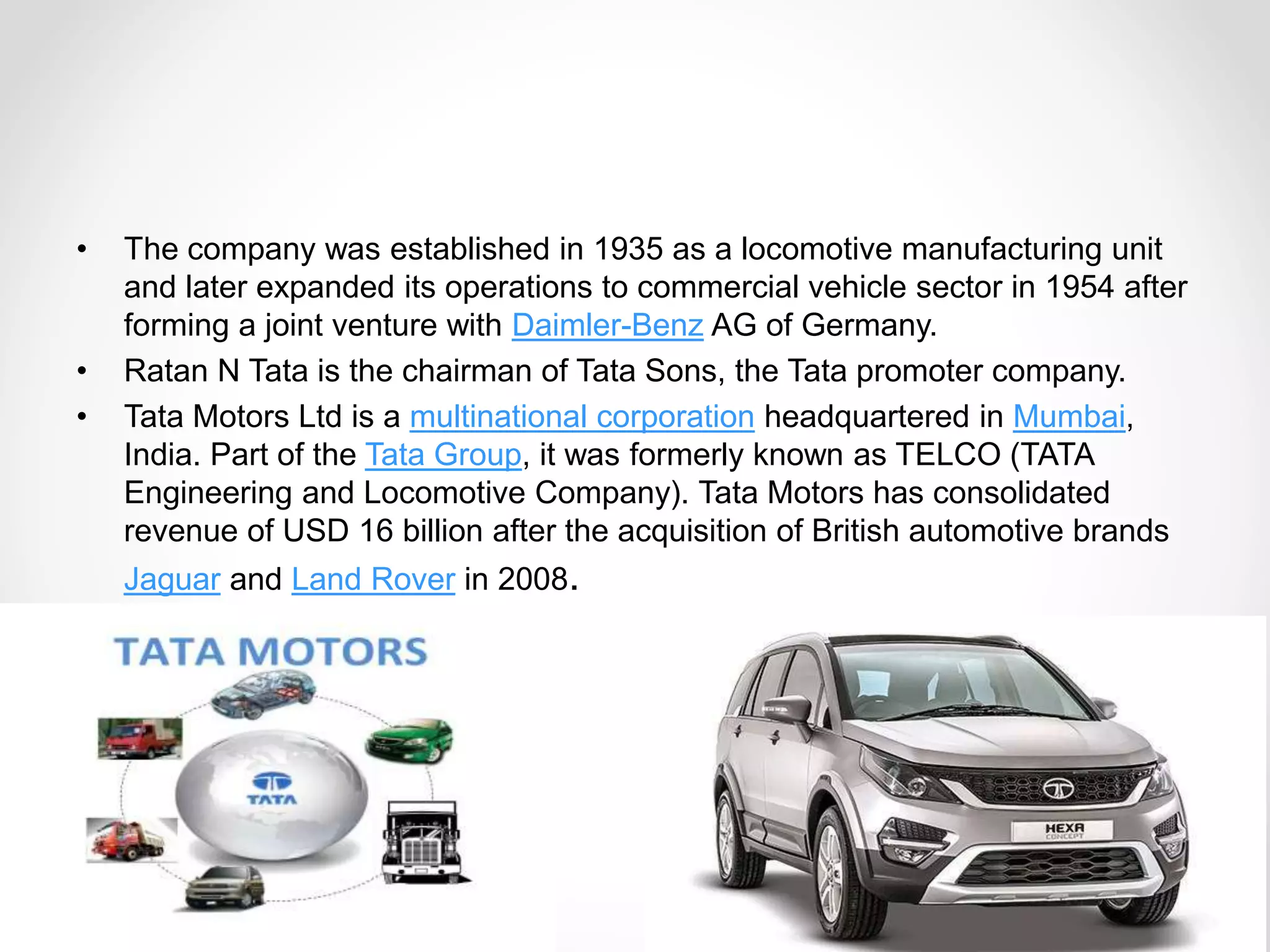 SWOT ANALYSIS OF TATA & TOYOTA by Aakash Tiwari | PPTX