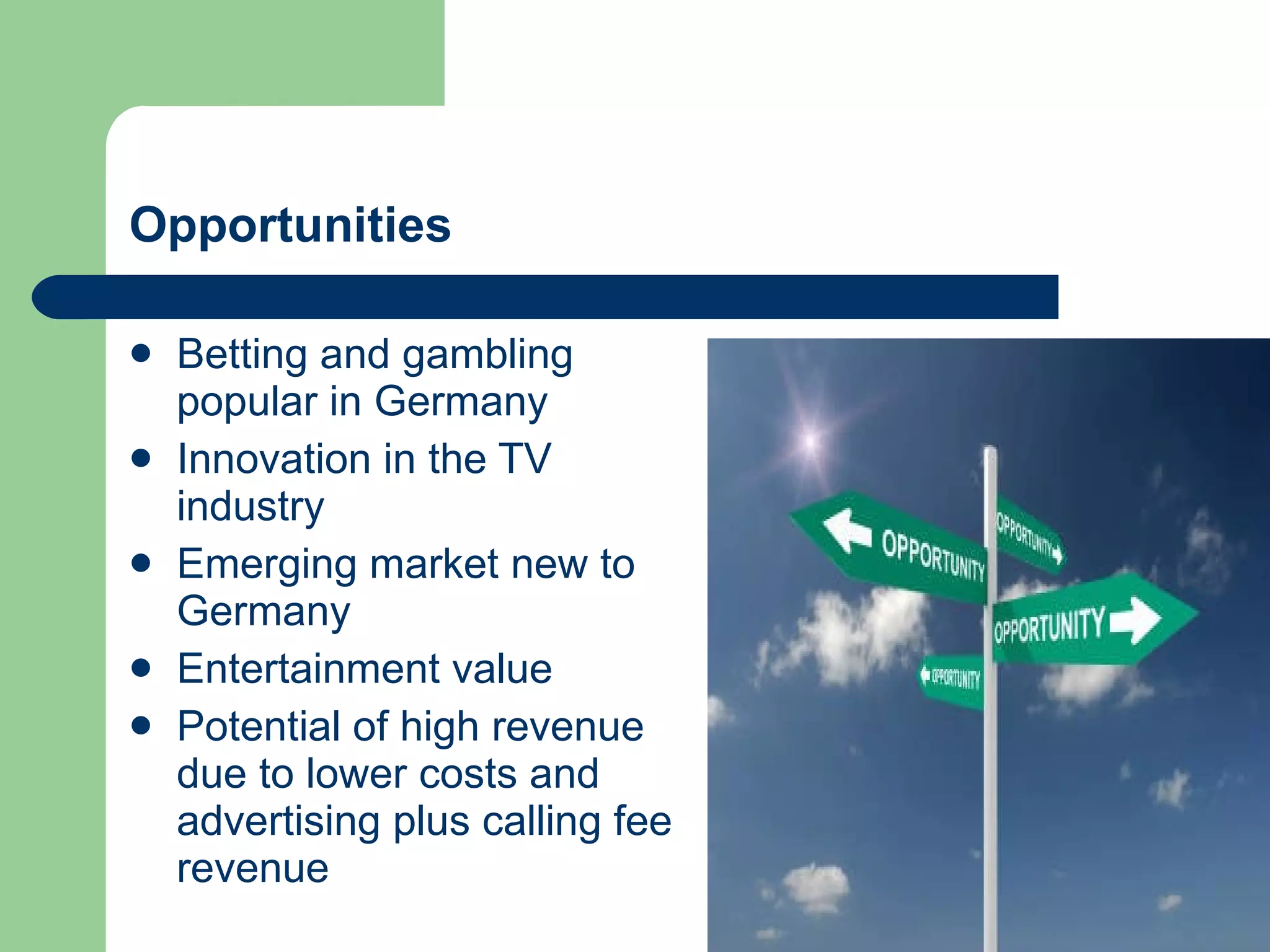 Swot of tv channel tm3 case | PPT