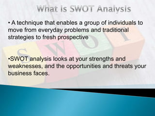 Swot & overcoming communication barrier | PPTX